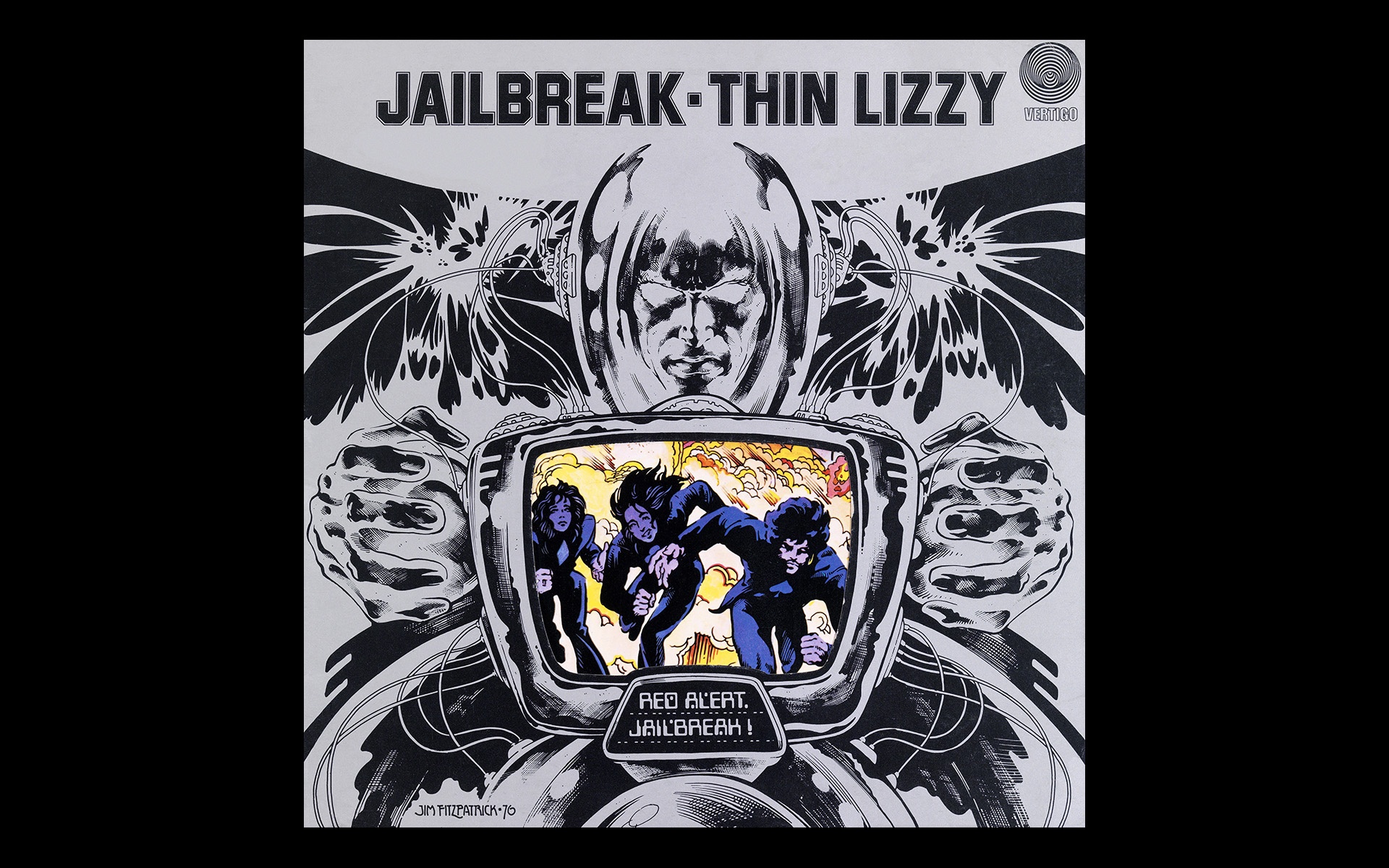 Jailbreak Album Cover FREE Print Download | Jim FitzPatrick